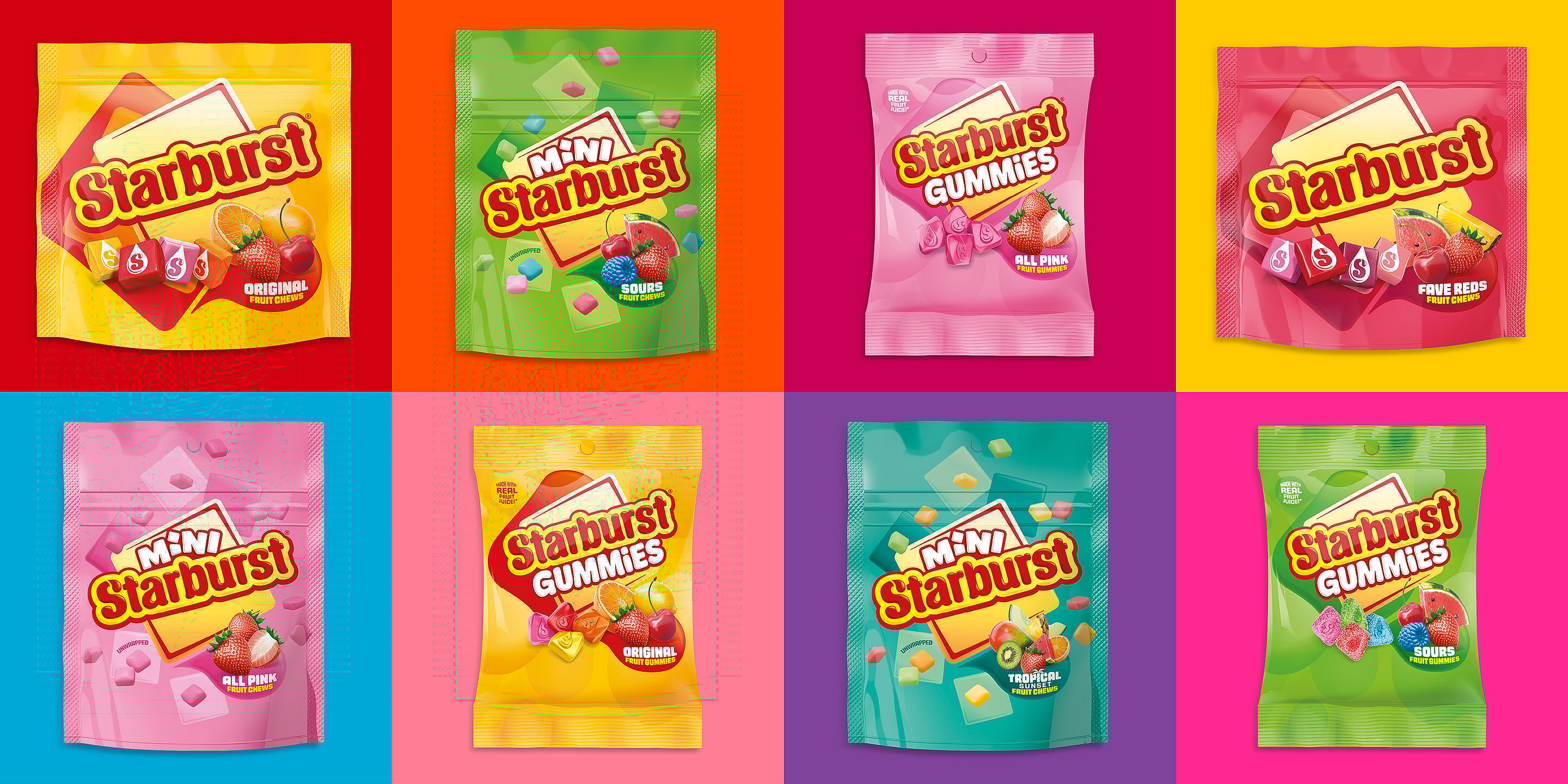 starburst logo evolution