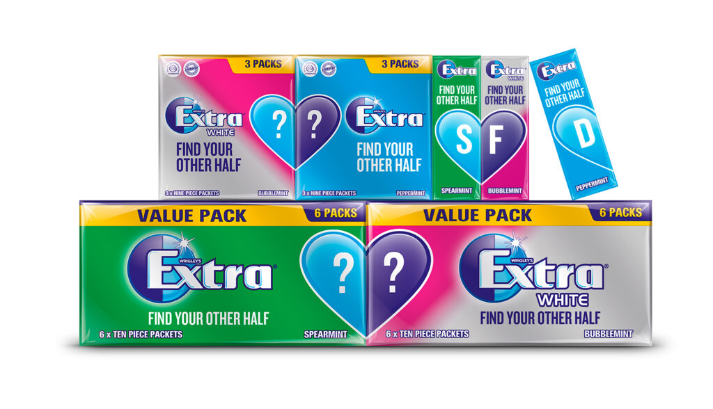 Extra Gum: Find Your Other Half brand campaign by Straight Forward